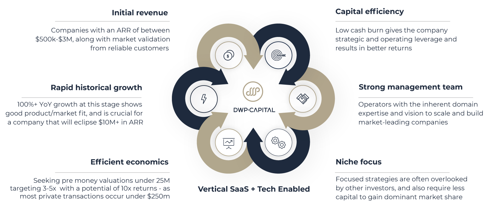 Our Focus - DWP Capital
